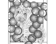 Unique shar pei gift related items | Etsy