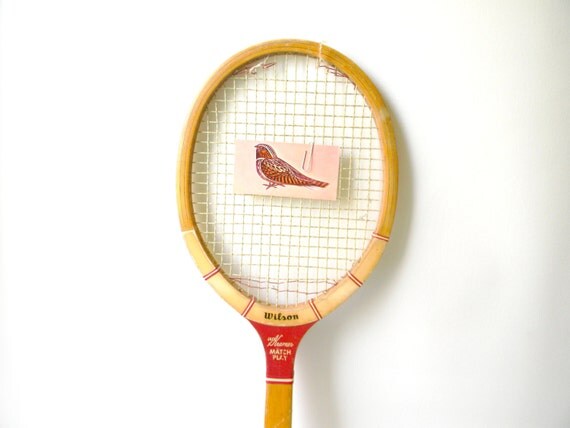 Vintage Jimmy Connors Wilson Tennis Racket