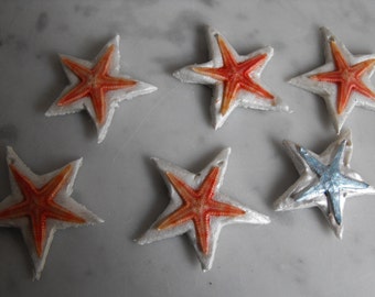 Unique clay starfish related items | Etsy