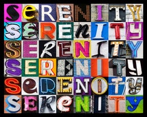 Unique serenity sign related items | Etsy