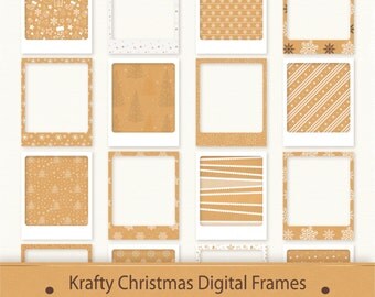 Christmas Digital Paper: Traditional Christmas Papers 2