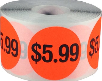 Price Tag Stamp with Dollar Sign for Craft Shows Boutique