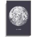 Full Moon Poster PRINTABLE FILE. La Luna Moon Poster. Lunar