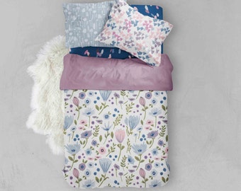 Girls blue bedding | Etsy