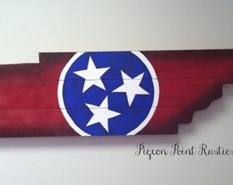 Tennessee state flag | Etsy