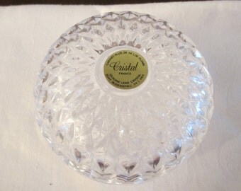 Genuine lead crystal | Etsy