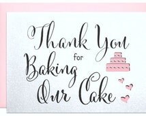 Unique bakery thank you related items | Etsy