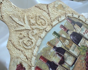 Unique decoupage board related items | Etsy