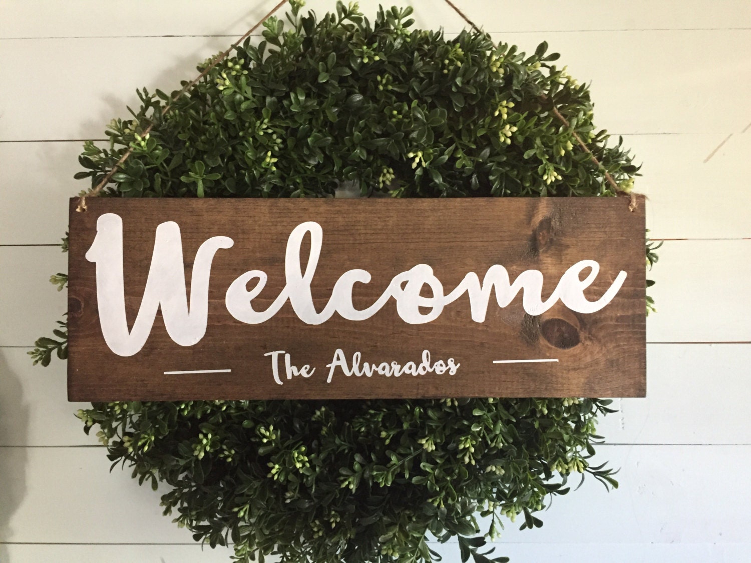Welcome Sign Welcome Door Sign Personalized Sign Family