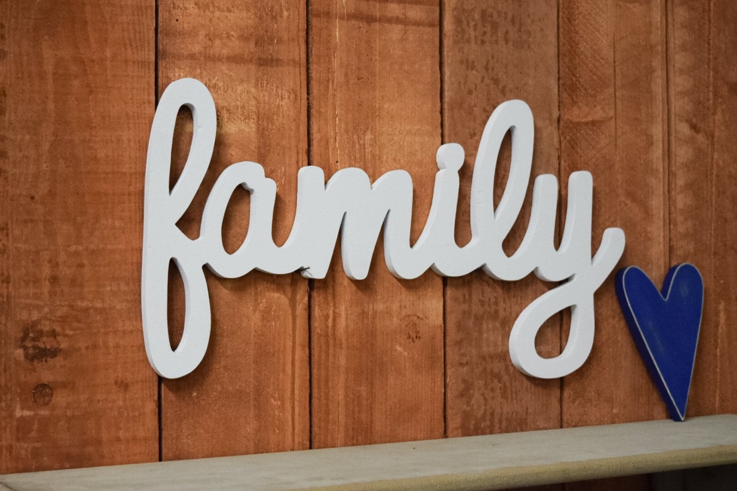 Family Sign Home Decor Wooden Family sign