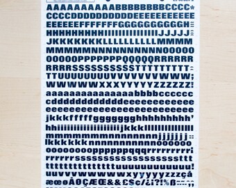 Letraset lettering | Etsy