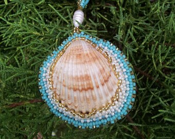 Seashell embroidery | Etsy