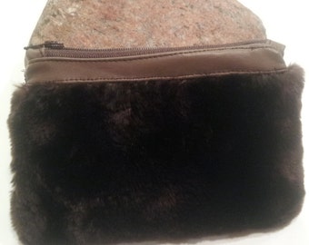 Fur pouch | Etsy