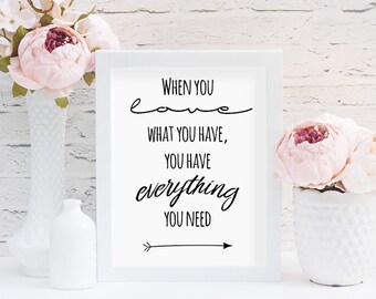 Romantic quotes | Etsy