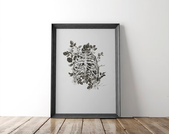 Skeleton flowers | Etsy