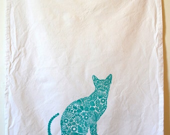 Handprinted Home Decor by JeanneMcGeeArt on Etsy