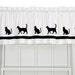 Cat Kitty Kitten Window Valance Curtain Your Choice of