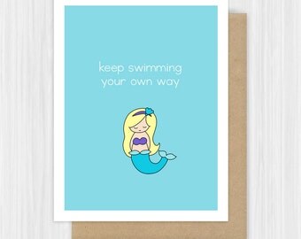 Mermaid pun | Etsy