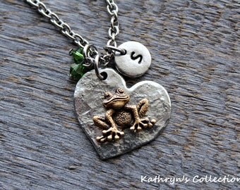 Frog necklace | Etsy