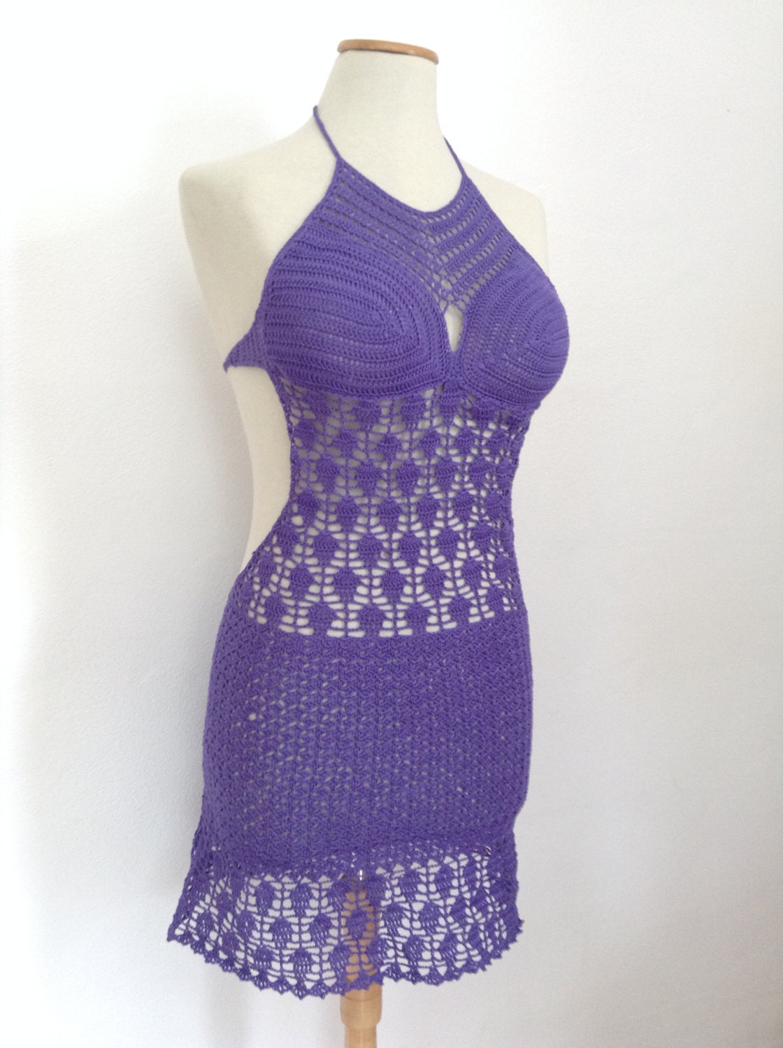 Sexy Crochet Dress Summer Dress Crochet Sexy By Tejidoscirculos