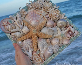 Seashell painting | Etsy