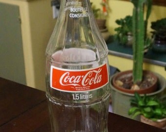 Large coke bottle | Etsy