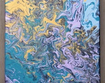 Swirl paintings by Sydney toddler Cassandra Gee by CassieSwirls