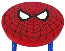 Unique spiderman stool related items | Etsy