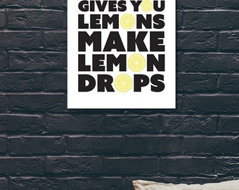 Lemon drop martini | Etsy