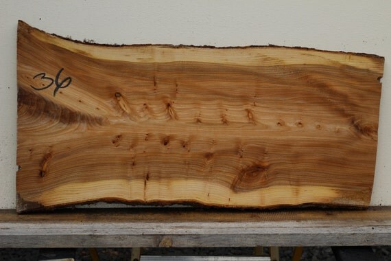 Siberian Elm Slab 36 Live Edge/DIY/Hardwood custom project
