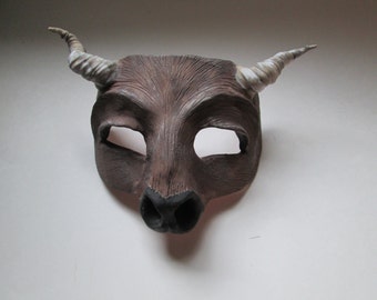 Minotaur mask | Etsy
