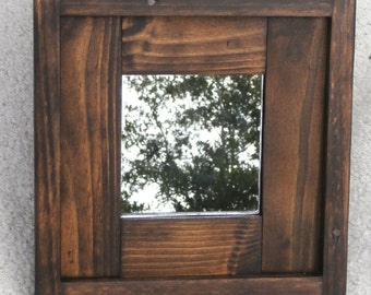 wood mirror – Etsy