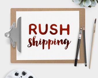 Rush shipping | Etsy