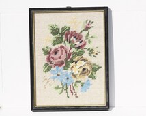 Unique finished needlepoint related items | Etsy