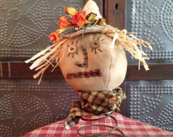 Primitive scarecrow | Etsy