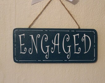 Vacant engaged sign | Etsy