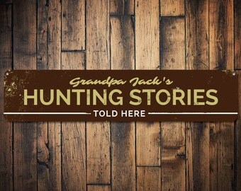 Hunting lodge sign | Etsy