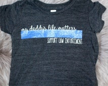 Popular items for thin blue line baby on Etsy