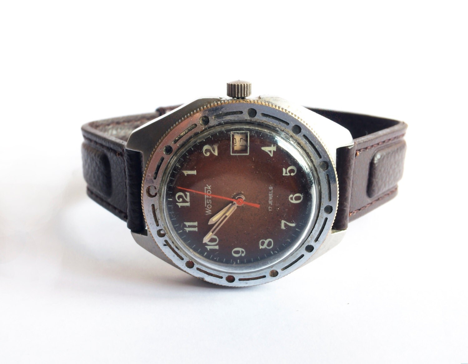 Soviet watch Russian watch Vintage Watch Men watch Mechanical watch ...