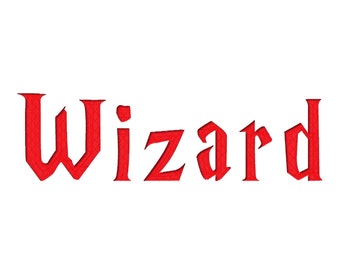 Wizard alphabet font | Etsy