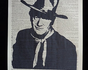 John wayne | Etsy