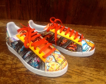 Graffiti shoes | Etsy