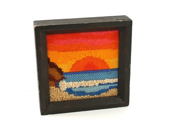 Nautical needlepoint | Etsy