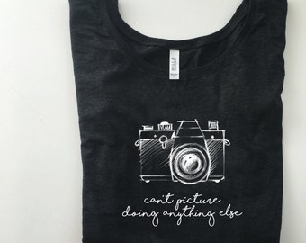 Camera tee shirt | Etsy