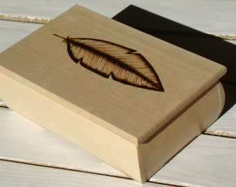 Pyrography box | Etsy