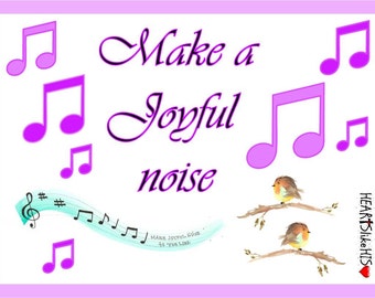 Make a joyful noise | Etsy