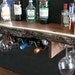 Live Edge Floating Bar and Wine Rack by RocksandRootsAccents