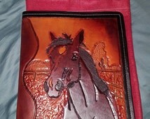 Unique leather padfolio related items | Etsy