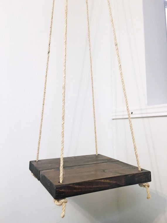 HANGING TABLE: hanging shelf / hammock table / plant shelf