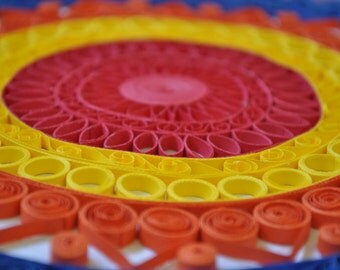 Quilled mandala | Etsy
